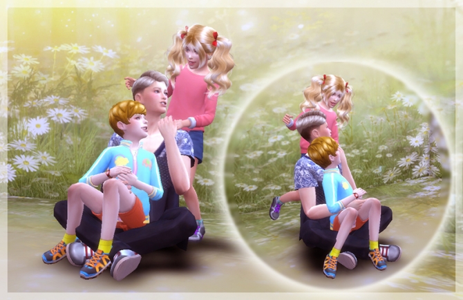 With father poses at A-luckyday » Sims 4 Updates