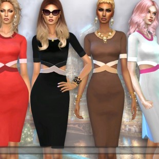 Saree 2 by ekinege at TSR » Sims 4 Updates