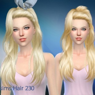 Jane Hair at Leo Sims » Sims 4 Updates