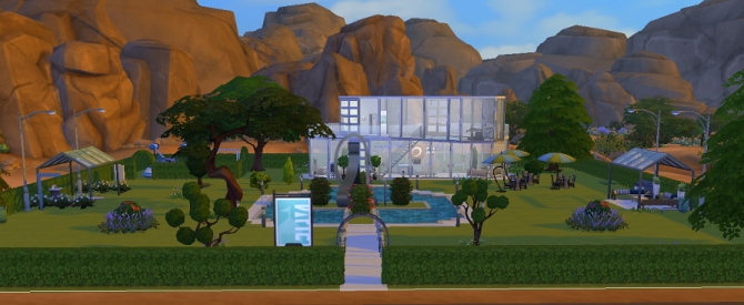 Desert Bloom Park rebuild by Bunny_m at Mod The Sims » Sims 4 Updates