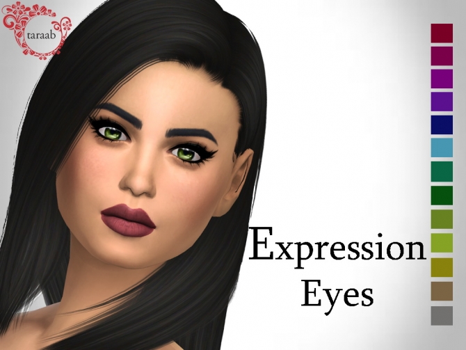 Expression Eyes by taraab at Mod The Sims » Sims 4 Updates
