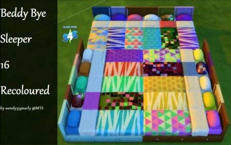 Recoloured Beddy Bye Single Bed Sleeper by wendy35pearly at Mod The ...