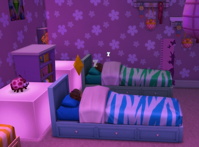 Recoloured Beddy Bye Single Bed Sleeper by wendy35pearly at Mod The ...