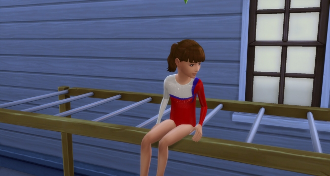 FV Red, White & Blue Ribbon Mystique Gymnastics Leotard by FrankVjecy ...