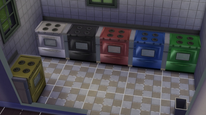 Functional in counter Stove Cookin-U by necrodog at Mod The Sims » Sims ...