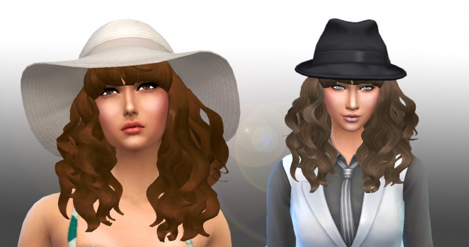 Peggy#885 Hair Conversion at My Stuff » Sims 4 Updates
