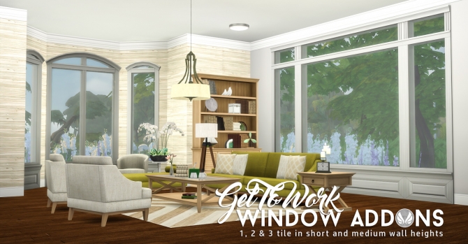 GTW Window Addons at Simsational Designs » Sims 4 Updates