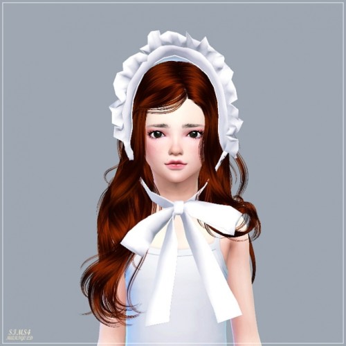 Child Frill Bonnet at Marigold » Sims 4 Updates