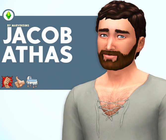 Jacob Athas at Marvin Sims » Sims 4 Updates