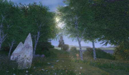 Birch trees two non-default + one as default at Alf-si » Sims 4 Updates