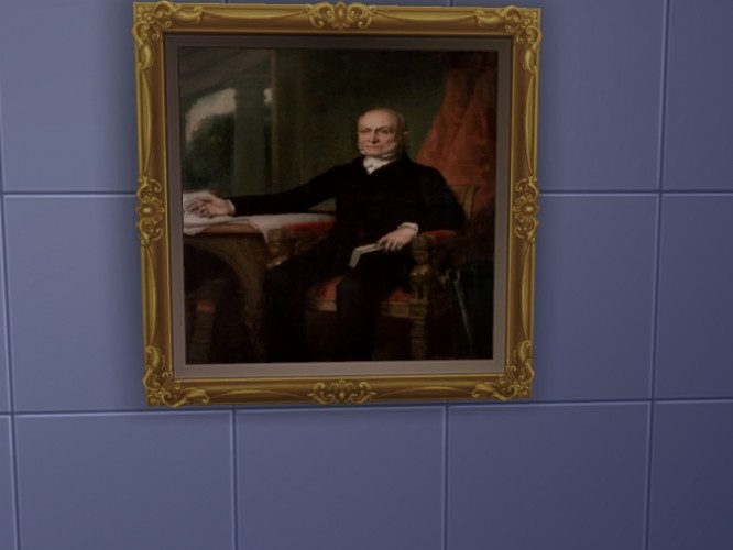 The American Presidents paintings by eyuri at Mod The Sims » Sims 4 Updates