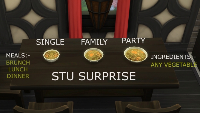 Stu Surprise Custom Food by icemunmun at Mod The Sims » Sims 4 Updates