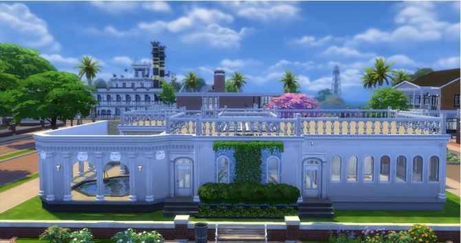 The Romans Therme by LénaCrow at Sims Artists » Sims 4 Updates