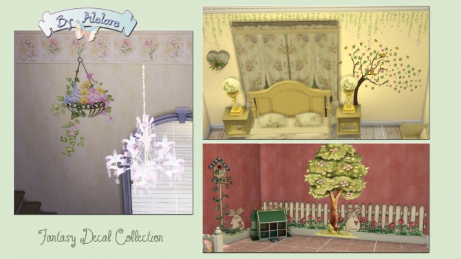 FANTASY DECAL COLLECTION at Alelore Sims Blog » Sims 4 Updates