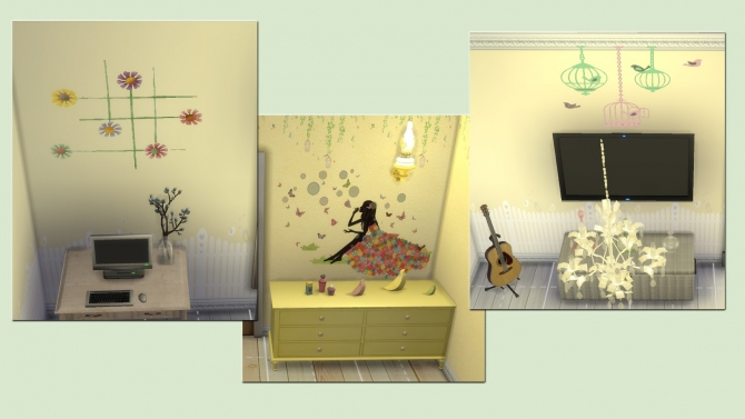 FANTASY DECAL COLLECTION at Alelore Sims Blog » Sims 4 Updates