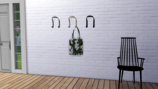 Hook and Totebag at Meinkatz Creations » Sims 4 Updates