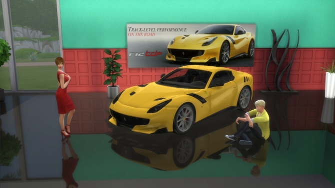 Ferrari F12tdf at LorySims » Sims 4 Updates