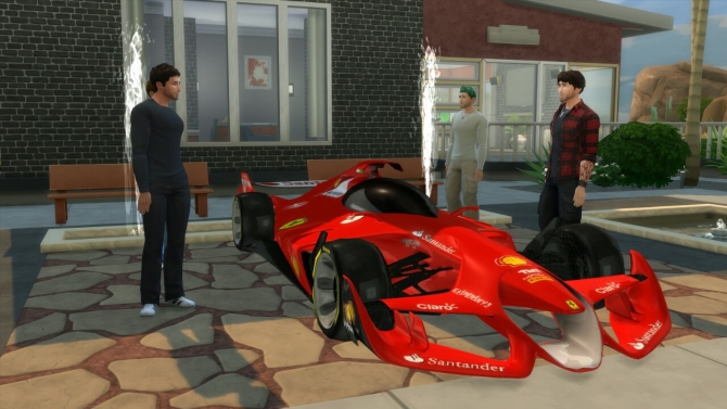Ferrari F1 Concept at LorySims » Sims 4 Updates
