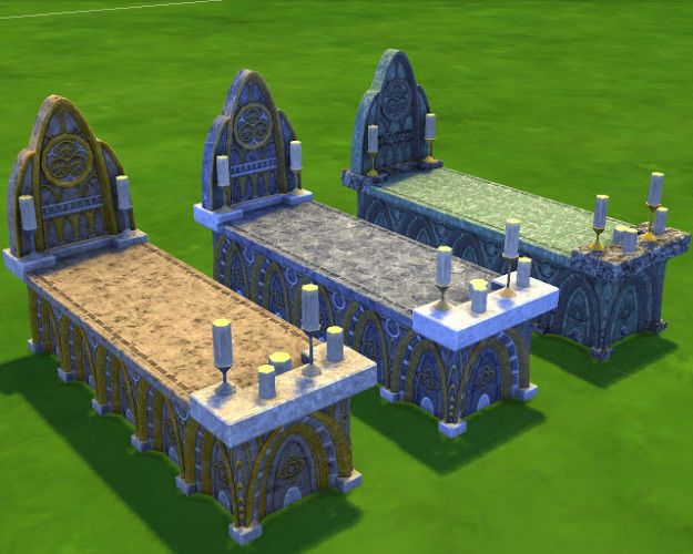 Vampire altar TS3 Conversions at Mara45123 » Sims 4 Updates
