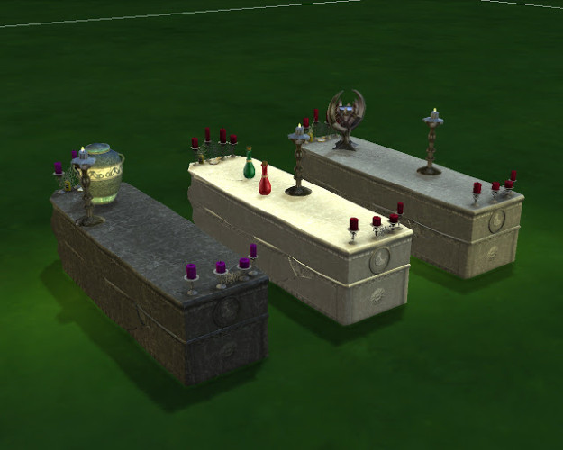 Vampire altar TS3 Conversions at Mara45123 » Sims 4 Updates