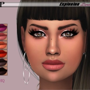 Norah Eyeliner + Lashes N81 by Pralinesims at TSR » Sims 4 Updates
