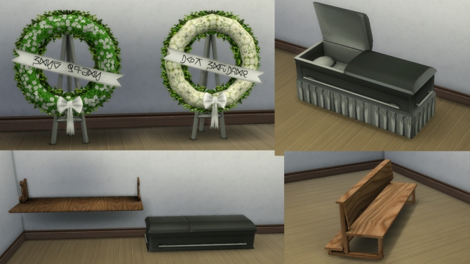 Simcity 4 Funeral Chapel items by necrodog at Mod The Sims » Sims 4 Updates
