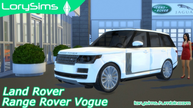 Land Rover Range Rover Vogue at LorySims » Sims 4 Updates