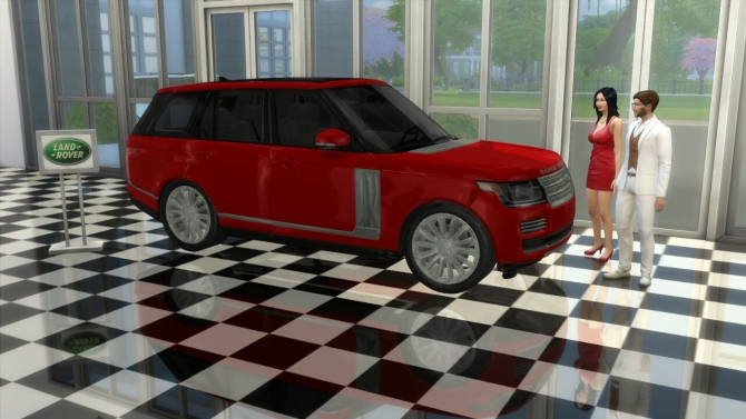 Land Rover Range Rover Vogue at LorySims » Sims 4 Updates