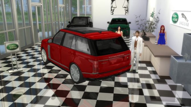 Land Rover Range Rover Vogue at LorySims » Sims 4 Updates