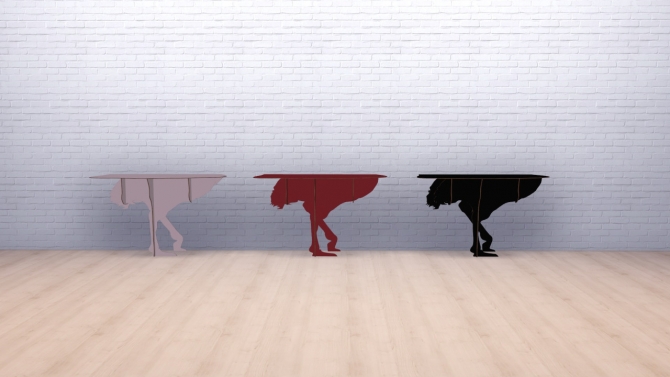 Diva Ostrich Console (Pay) at Meinkatz Creations » Sims 4 Updates