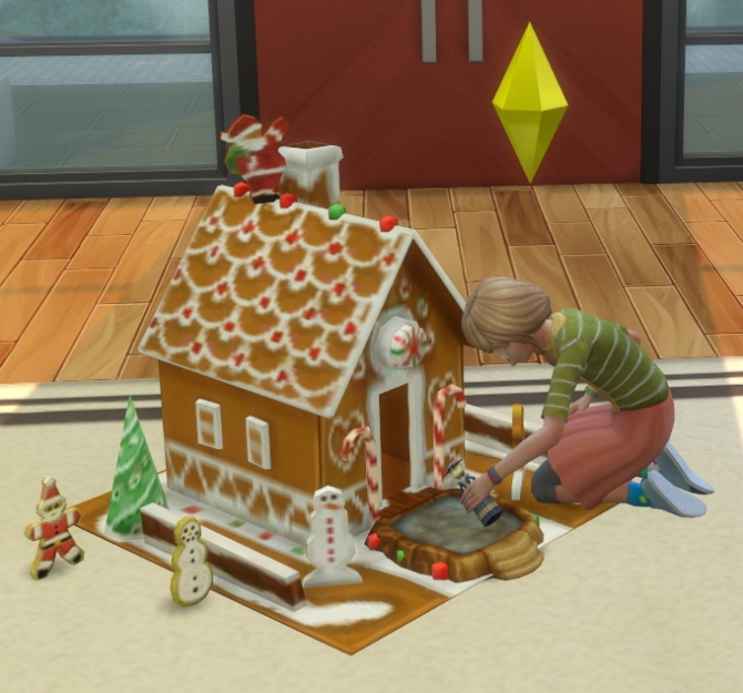 2 to 4 Gingerbread Dollhouse Plus Cookies as toys by BigUglyHag at ...