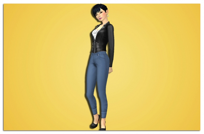 Foxy Jeans by Annabellee25 at SimsWorkshop » Sims 4 Updates