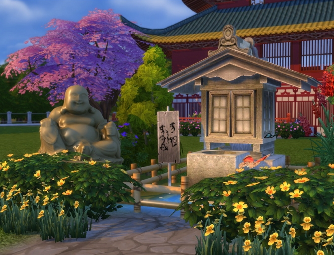 Maitreya Buddha statue by BigUglyHag at SimsWorkshop » Sims 4 Updates