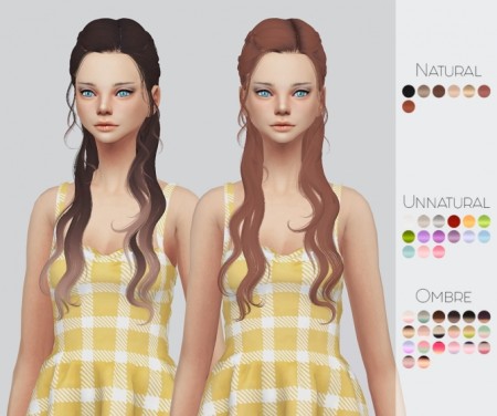 Hallow hair retextures pack at Kalewa-a » Sims 4 Updates