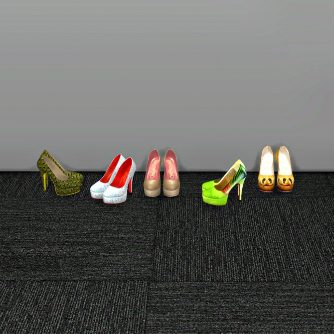 Milla Classic Pumps at Leo Sims » Sims 4 Updates