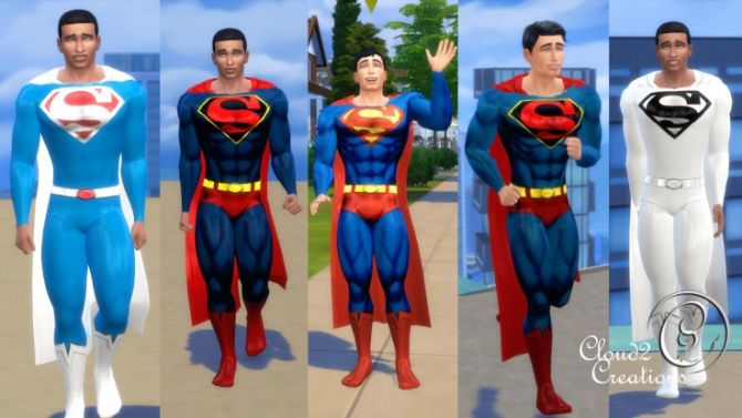 Superman at Cloud2 Creations » Sims 4 Updates