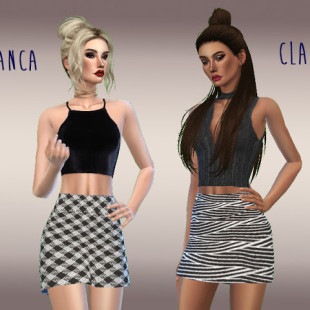 Chic Ponchos at xMisakix Sims » Sims 4 Updates