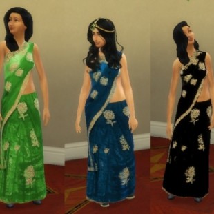 Lace Dress Transparent by sims2fanbg at TSR » Sims 4 Updates