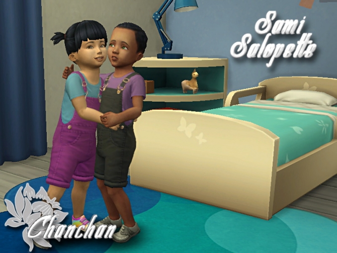 Sami overall by Chanchan24 at Sims Artists » Sims 4 Updates