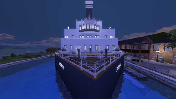 RMS Titanic (no cc) by yourjinthemiddle at Mod The Sims » Sims 4 Updates