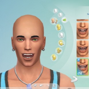 Teeth Overlay N02 by Pralinesims at TSR » Sims 4 Updates