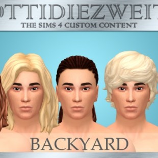 Hair Recolors David Sims at Rinvalee » Sims 4 Updates
