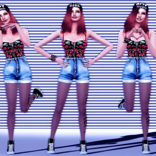 Cooking pose at A-luckyday » Sims 4 Updates