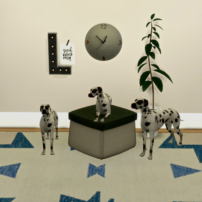 Dalmatas Deco at Leo Sims » Sims 4 Updates