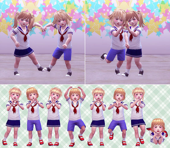 Heart Hand Pose 15 at A-luckyday » Sims 4 Updates