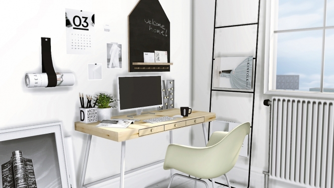 Office set at MXIMS » Sims 4 Updates