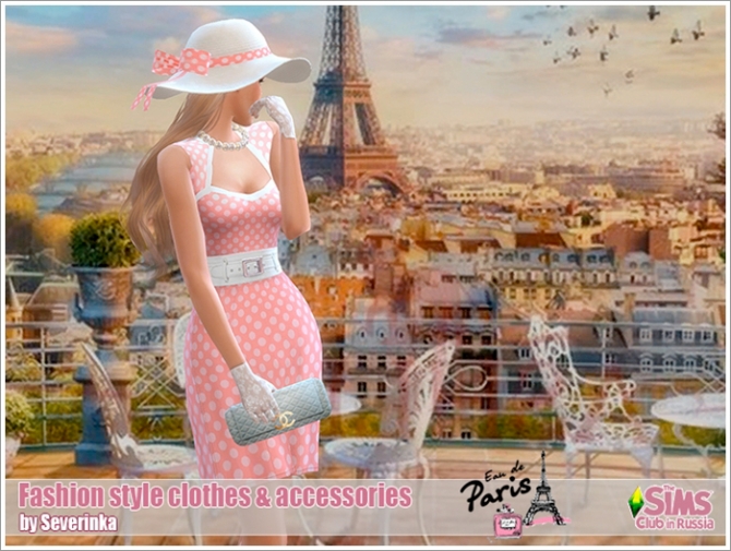 Fashion style clothes & accessories at Sims by Severinka » Sims 4 Updates