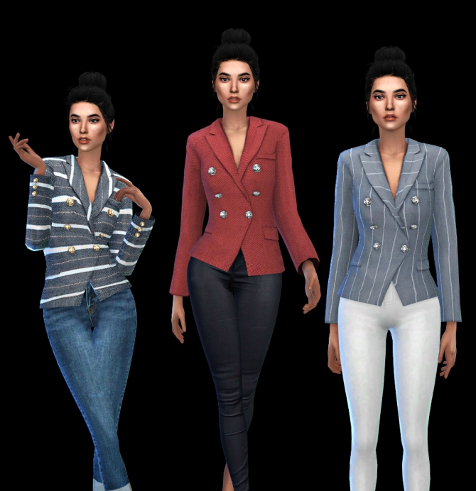 Afire Blazer at Leo Sims » Sims 4 Updates