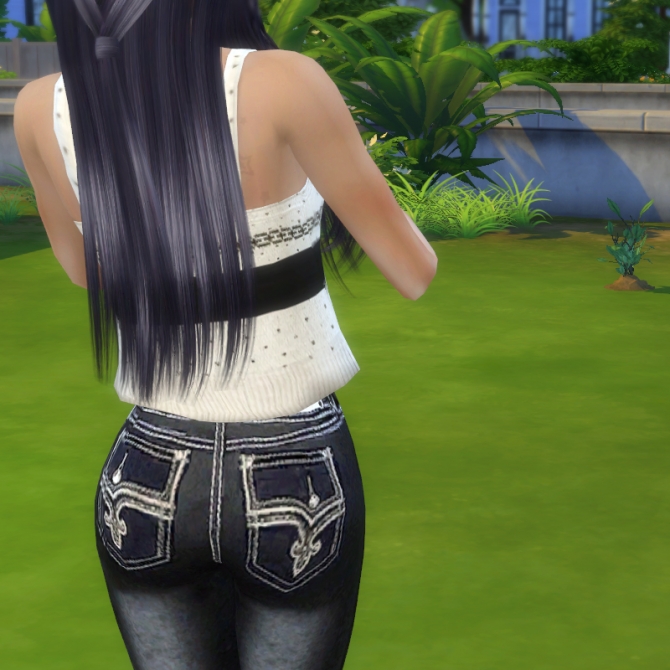 Designer Skinny Jeans by katetblue77 at Mod The Sims » Sims 4 Updates
