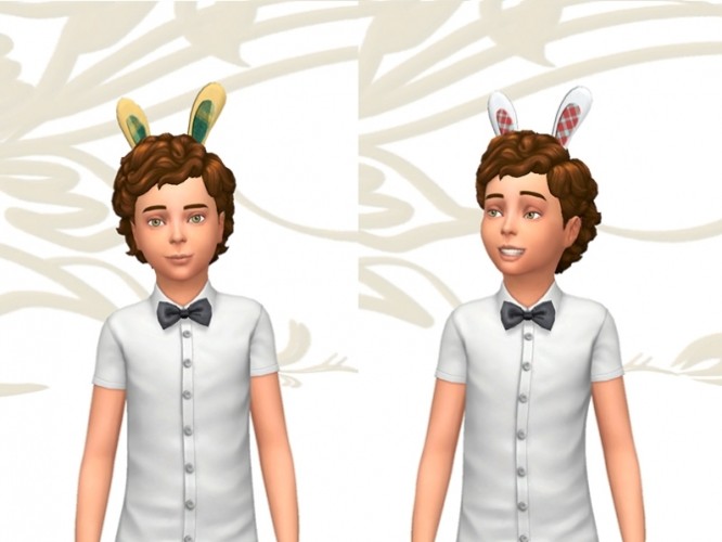 Easter rabbit ears headband by Fuyaya at Sims Artists » Sims 4 Updates